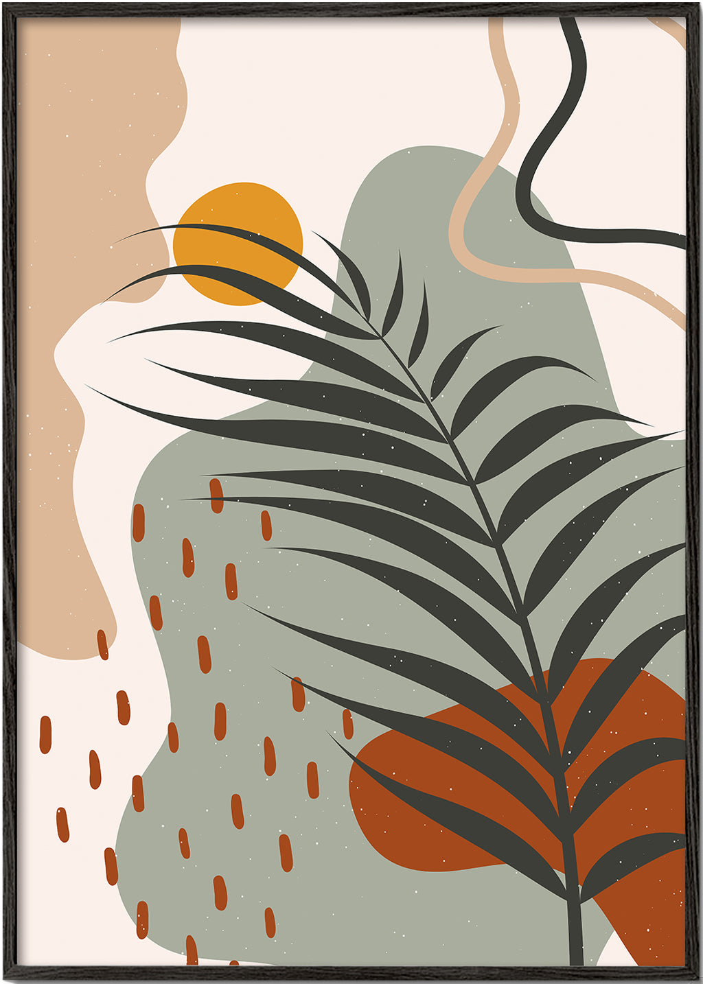 Abstract Botany poster | Wall art, framed prints and posters – Artesta